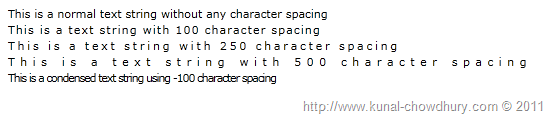 What is Character Spacing in Silverlight 5 Controls - CodeProject